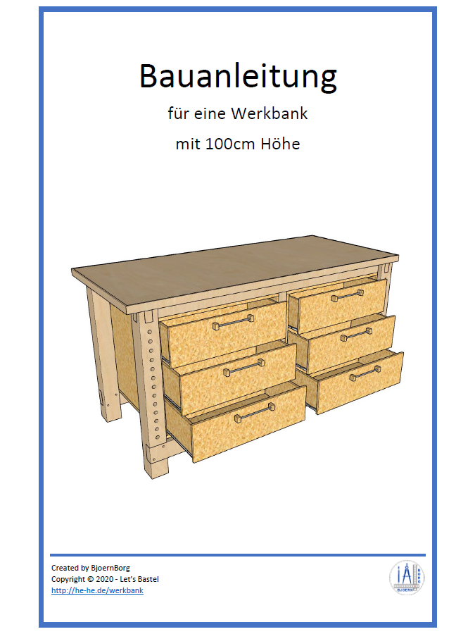 Lets Bastel Werkbank Plan